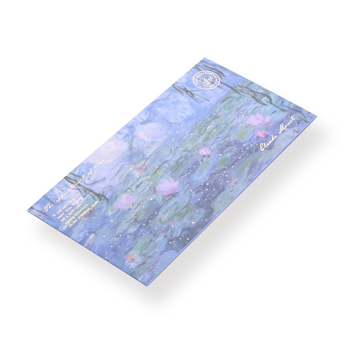 Vintage Oil Painting Envelopes Set - Monet - Water Lilies — Stationery Pal