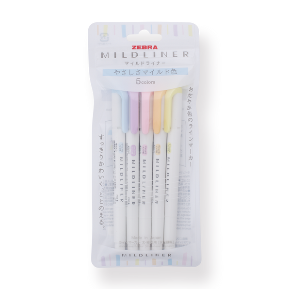 🌟Zebra Mildliners Highlighters Pens – Stationery Pal