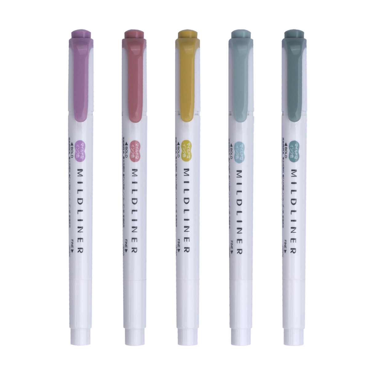 Zebra Mildliner Double-Sided Highlighter - 2025 Calm Mild Colors New S ...