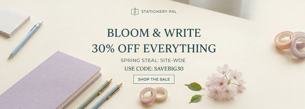 Spring Sale: 30% Off Everything | Japanese Stationery Pal