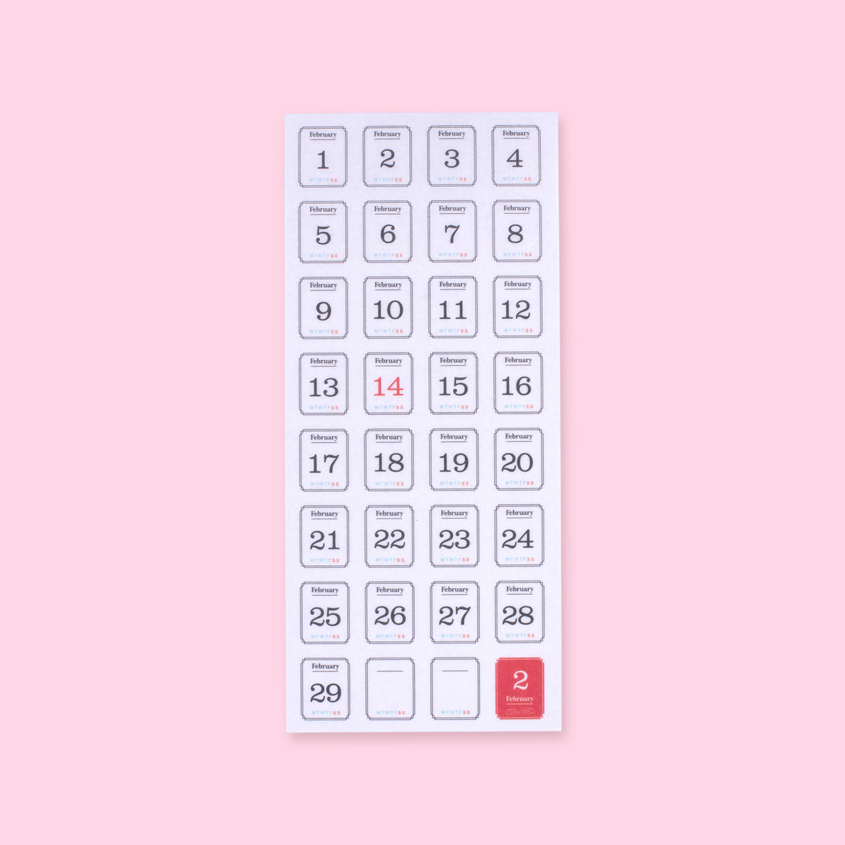 365 Days Sticker – Stationery Pal