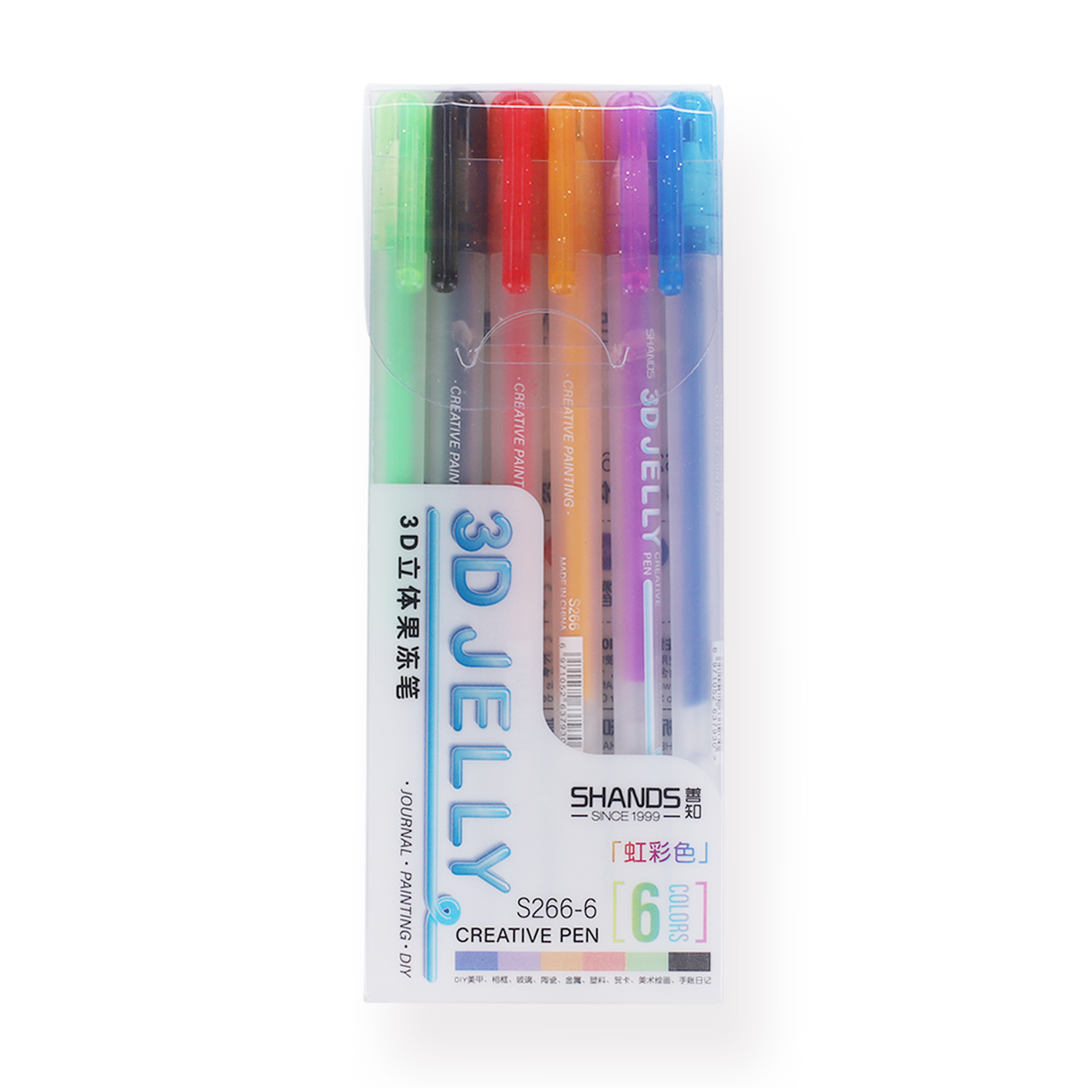 3D Jelly Pen - Set of 6 – Stationery Pal