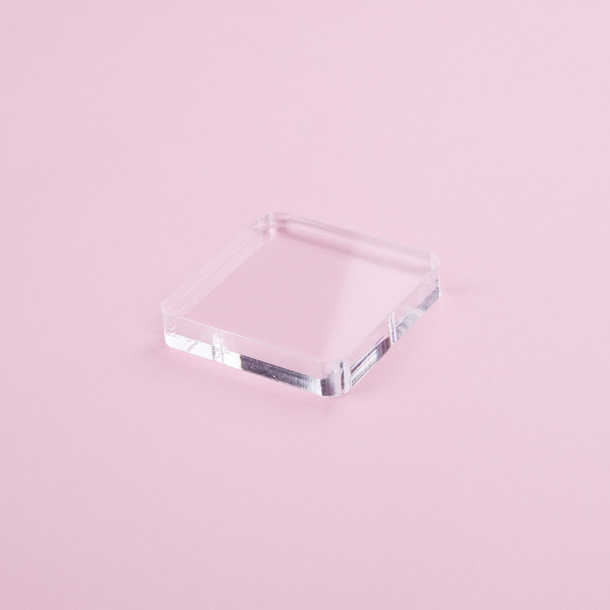 Acrylic Stamping Handle - Square - 5*5 cm – Stationery Pal