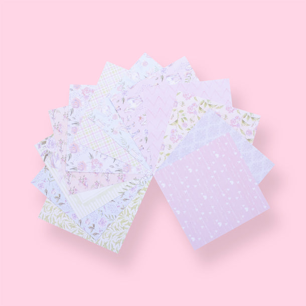 Deco Scrapbooking Paper Pack - Flower – Stationery Pal