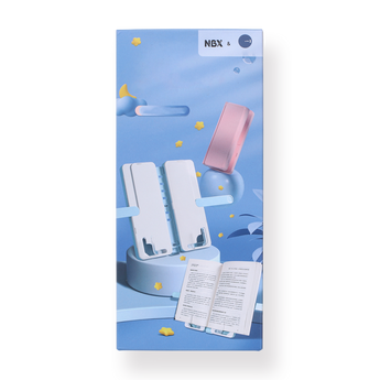 Foldable Pencil Case & Book Stand - Pink – Stationery Pal