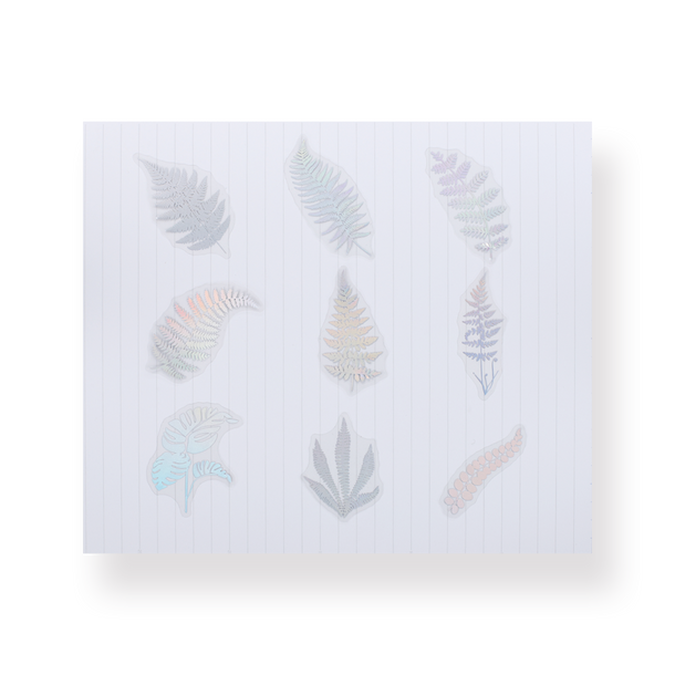 Holographic Sticker Pack - Leaves – Stationery Pal