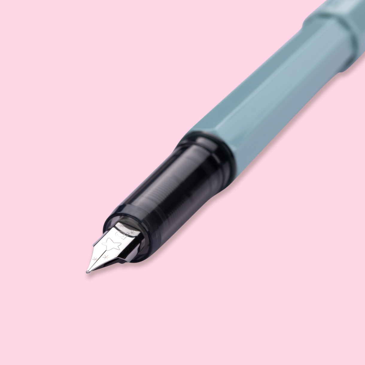 Platinum Little Shooting Star Fountain Pen - Fine Nib - Soda Blue ...