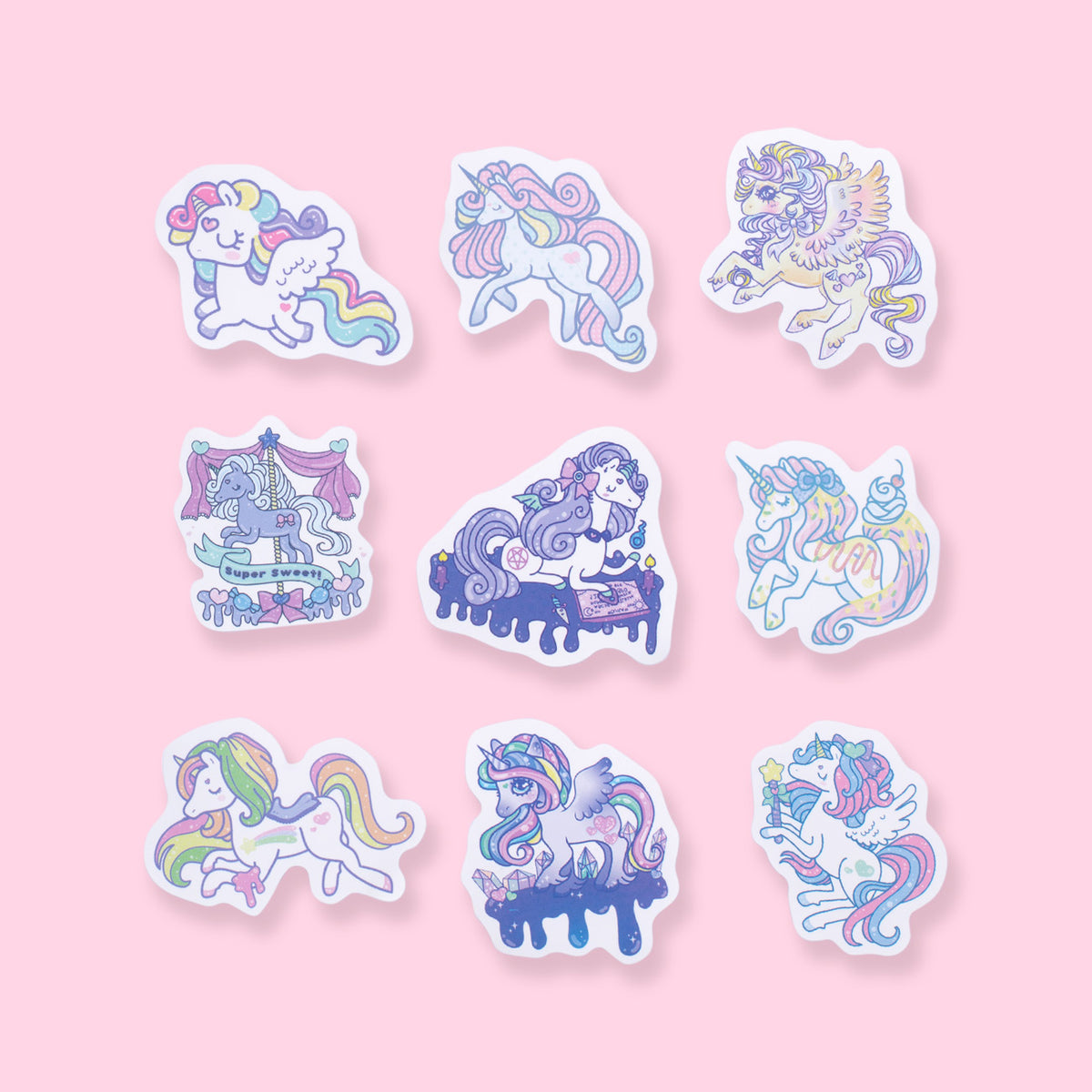 Unicorn Stickers — Stationery Pal