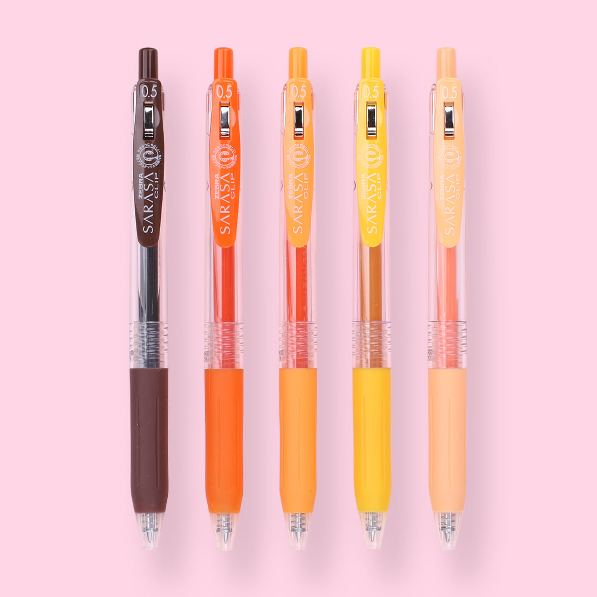 Bolígrafo de gel Zebra Sarasa Clip Edición limitada - Ramo de girasole — Stationery Pal